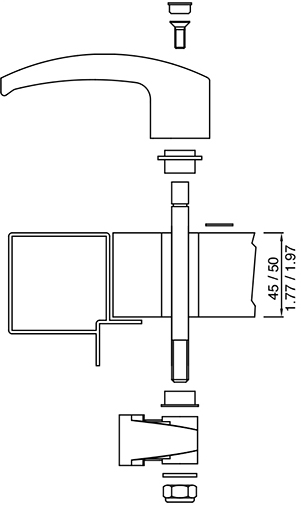 MFG125 Series Handles